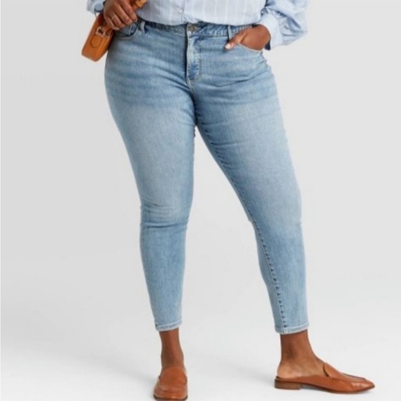 Ava & Viv | Jeans | 24w Ava Viv Light Blue Jeans | Poshmark